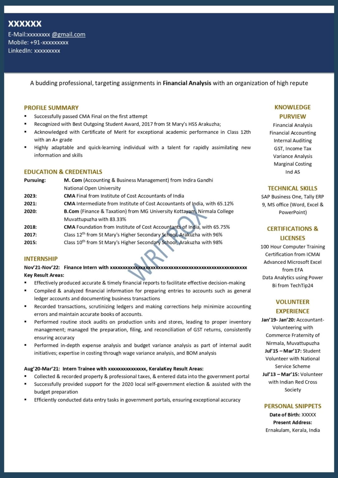 remium Resume Templates for Freshers in 2026