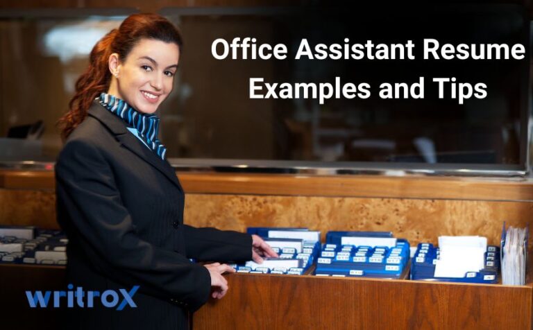 Office Assistant Resume Examples and Tips for 2025 | Writrox